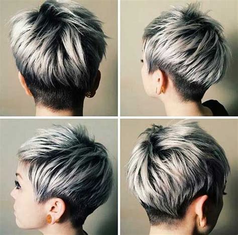 Pelo Corto Negro Con Mechas Grises Marcus Reid