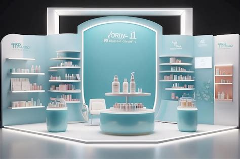 Premium Photo Product Presentation D Rendering For Cosmetic Product Display