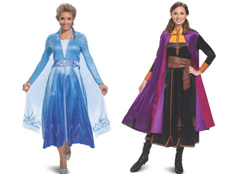 Elsa And Anna Frozen 2 Costumes At Lachlan Domenic Blog