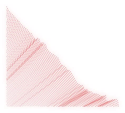 Abstract Wavy Lines Element Flowing Particles Wave Pattern 3d Curve Halftone 35442623 Png