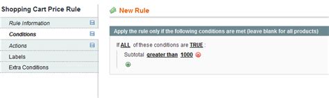 magento 1 9 how to create discounts based on order total magento