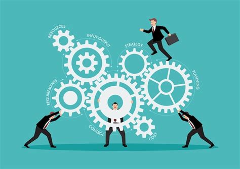 Premium Vector Strategic Operations Management Infographic