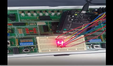 week09 mojo v3 display 7 segment and uart tx
