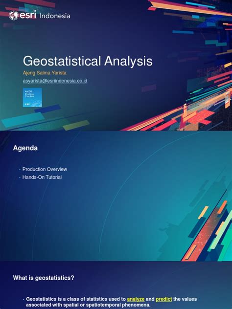 Geostatistical Analysis Download Free Pdf Arc Gis Cross