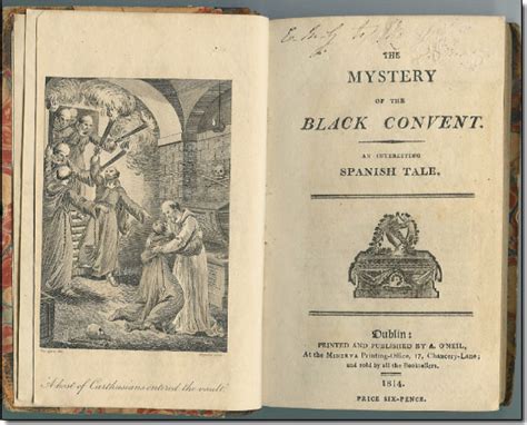Gothic Literature In Britain 1760 1900 Private Collection Of 18th