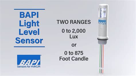 Bapi Light Level Sensor Youtube