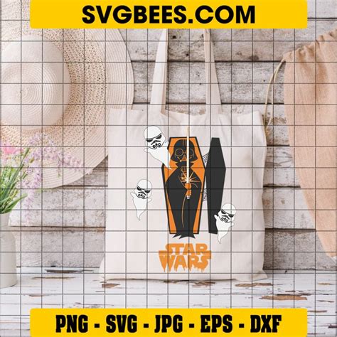 Darth Vader Ghost Svg Darth Father Svg Star Wars Halloween Svg SVGbees