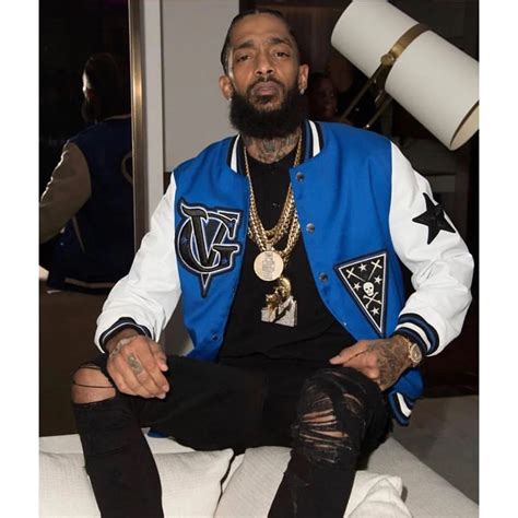 Nipsey Hussle Varsity Jacket