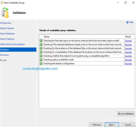 Configuring Alwayson Availability Groups In Sql Server 2022 Computingforgeeks