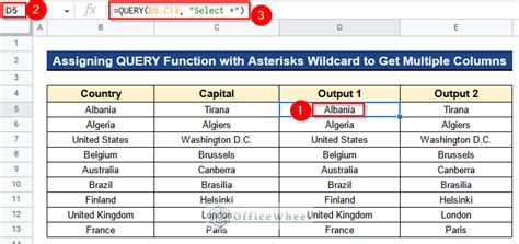 How To Use QUERY Function With Wildcard In Google Sheets