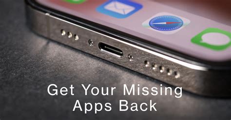 IPhone Apps Disappeared Post IOS 17 Update Here S How To Recover Them