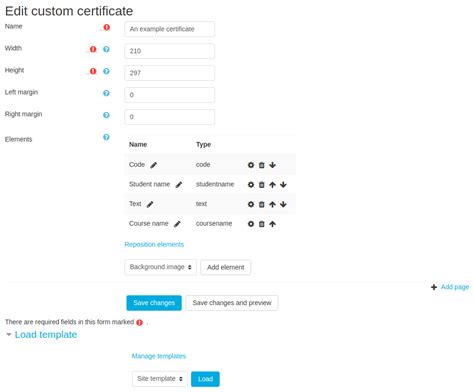 Custom Certificate Module MoodleDocs