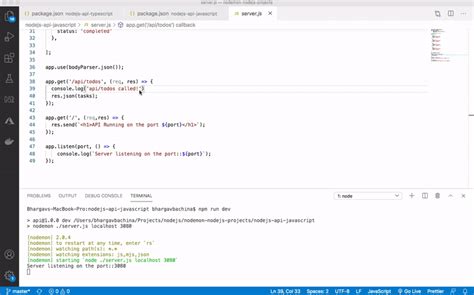 How To Use Nodemon With Nodejs Projects By Bhargav Bachina Bachina