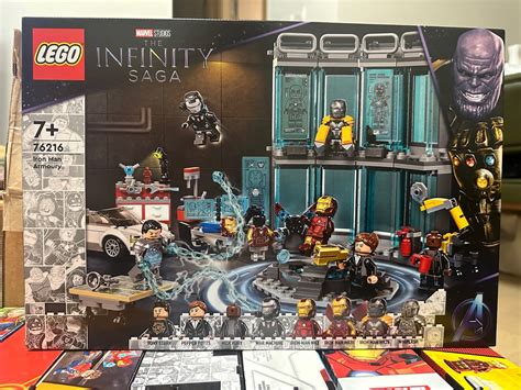 Lego 76216 Iron Man Armoury 興趣及遊戲 玩具 And 遊戲類 Carousell