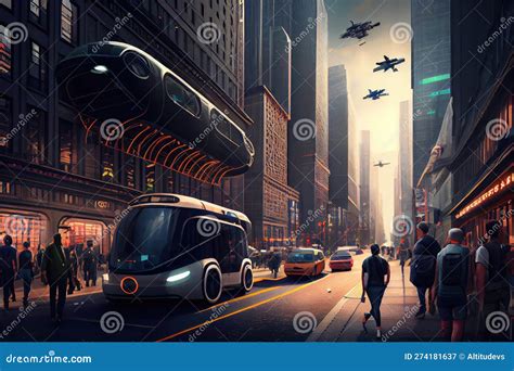 Autonomous Mobility Future Vehicle For Sustainable Digital