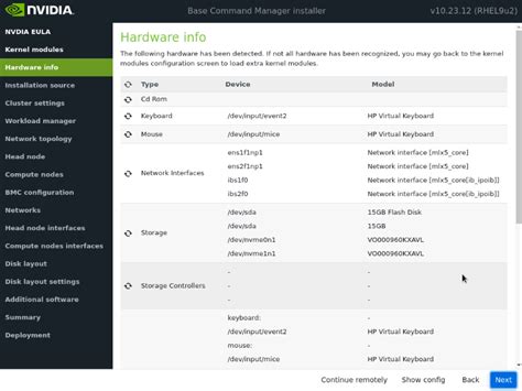 Initial Cluster Setup NVIDIA DGX BasePOD On RHEL Deployment Guide Featuring NVIDIA DGX A