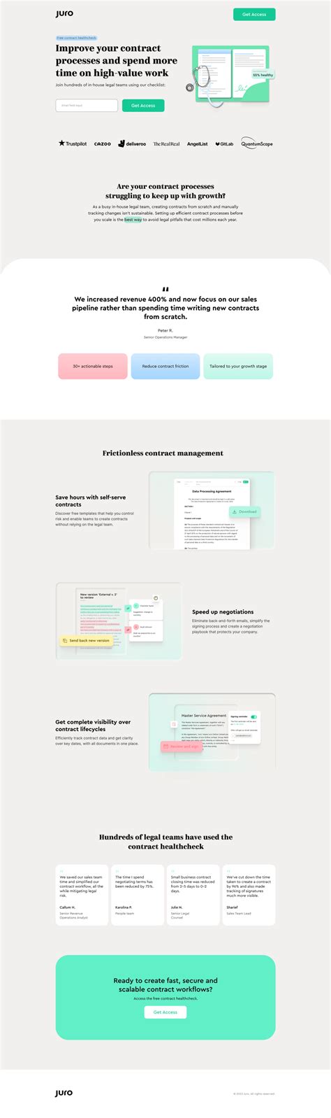 Full Stack Landing Page Design And Development For Ai Platfrom By Diana