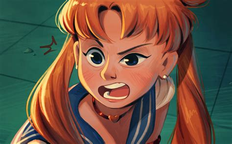 Sailor Moon Redraw By Fribae On Newgrounds