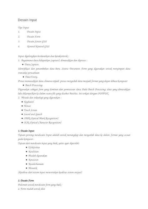 docx desain input dokumen tips