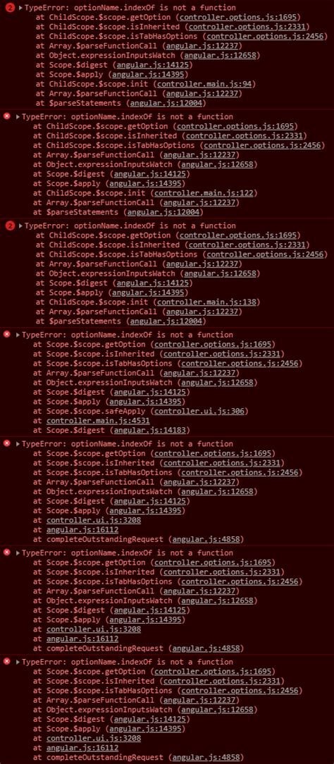 Dev Console Showing A Bunch Of Angular Errors · Issue 281 · Soflyy