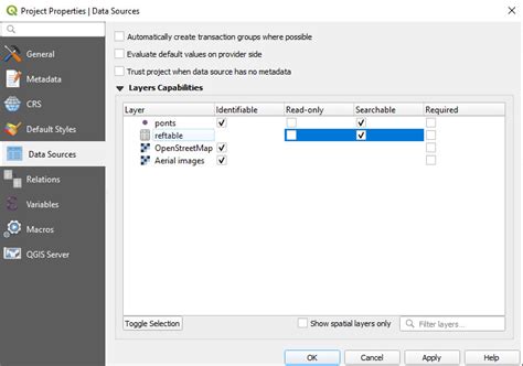 Working With Non Spatial Tables Mergin Maps