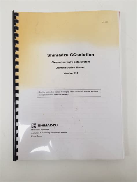 Shimadzu Gc 2014 Gas Chromatograph Lab