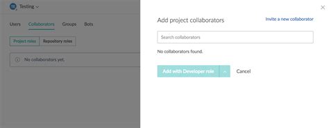 Collaborator Accounts
