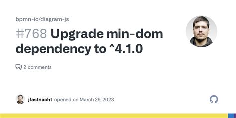 Upgrade Min Dom Dependency To 410 · Issue 768 · Bpmn Iodiagram Js