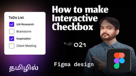 how to design an interactive checkbox in figma beginners tutorial