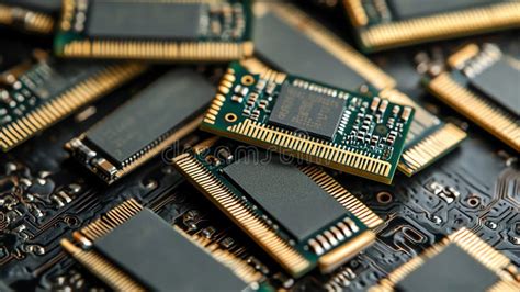 Exploring The Intricacies Of Computer Chip Designs On Circuit Boards