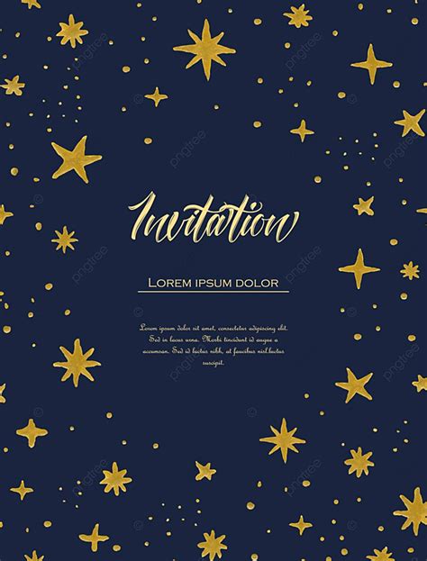 Hand Painted Stars Grunge Christmas Banner Vector Grunge Christmas