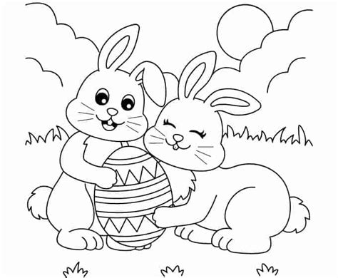 Desene De Paste Usoare De Colorat Vieneland