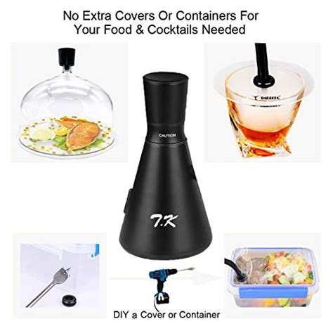 Tmkeffc Pistolet à Fumer Et Ensemble Doutils Infuseur à Fumée