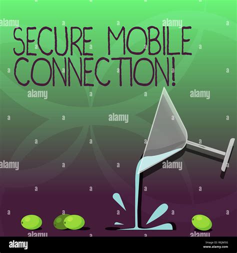 Writing Note Showing Secure Mobile Connection Business Photo