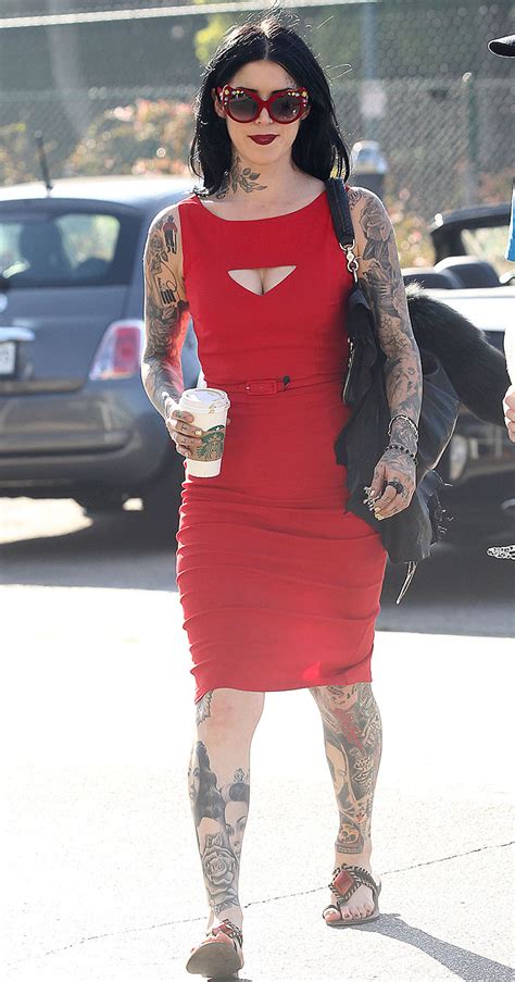 Color Her Badass The Sexiest Styles Of Kat Von D Page Six