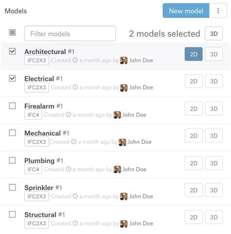 initial ifc4 support bimsync updates