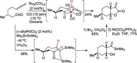 A Cyclocarbonylation Of Allenyl Aldehyde For The Synthesis Of Bicyclic