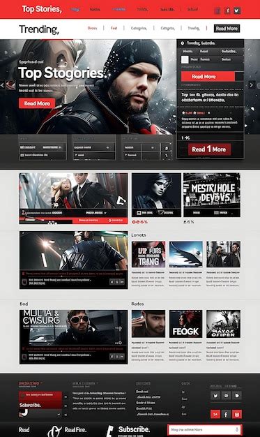 premium photo amp layout web with animated transitions effect fast