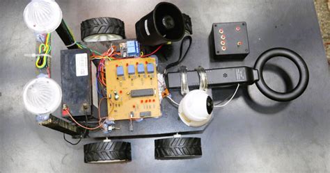 Wireless Landmine And Metal Detection Robot Engineering Innovative