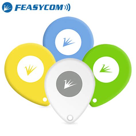 Feasycom Ultrasmall Bluetooth Low Energy Long Range Da14531 Smallest Ble Tags Supports Ibeacon