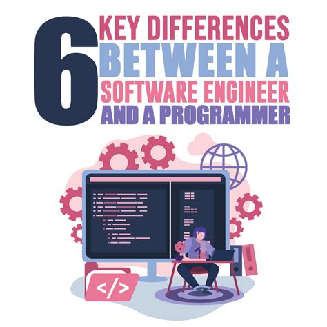 6 key differences between a software engineer and a programmer simple