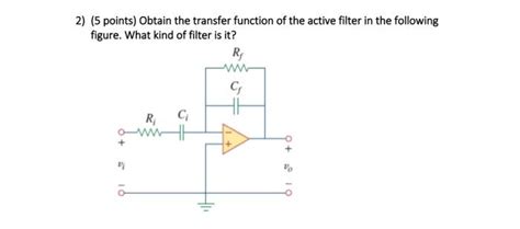 Solved Points Obtain The Transfer Function Of The Chegg