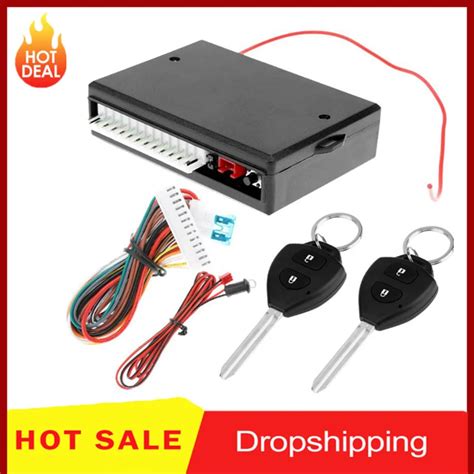 Vodool 12v Universal Car Auto Remote Central Door Lock Kit Vehicle