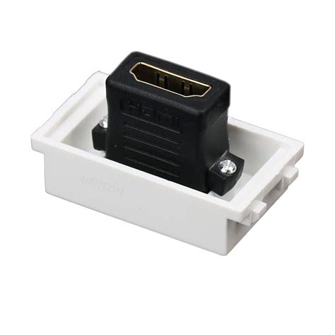 Straight Hdmi2 0 Female To Female Plug Socket 23x3 Vicedeal