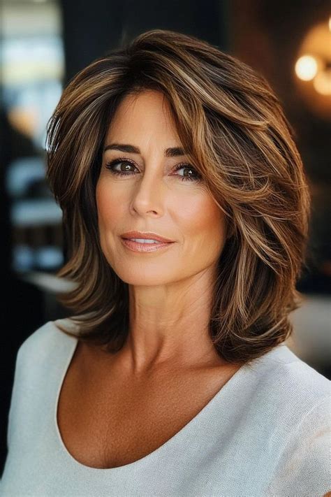 31 Sassy Hairstyles For Older Women With Attitude Medium Length Hair