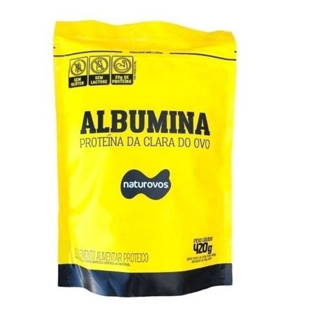 Naturovos Albumina 1kg Sabor Morango Shopee Brasil