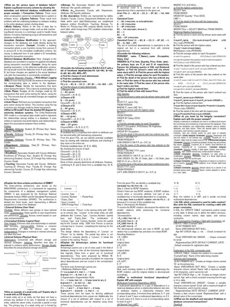 Dbms Pdf Database Index Database Transaction