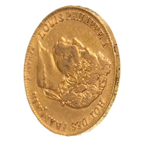 Франция 20 франков Francs 1840 с портретом Луи Филиппа I стоимостью