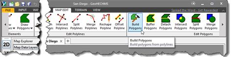 Build Polygons Command Civilgeo Knowledge Base