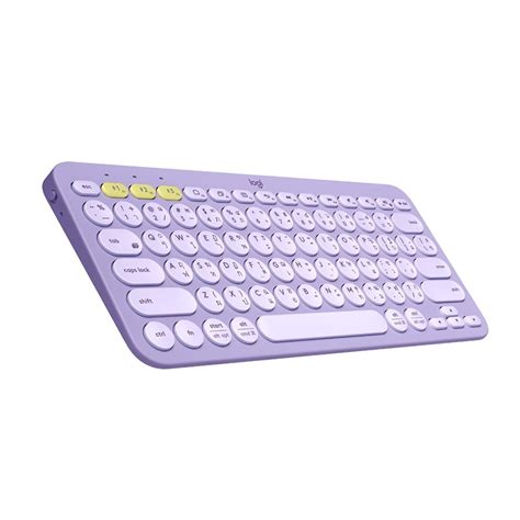 Logitech K380 Multi Device Bluetooth Keyboard Lavender [920 011389] Iris Technology